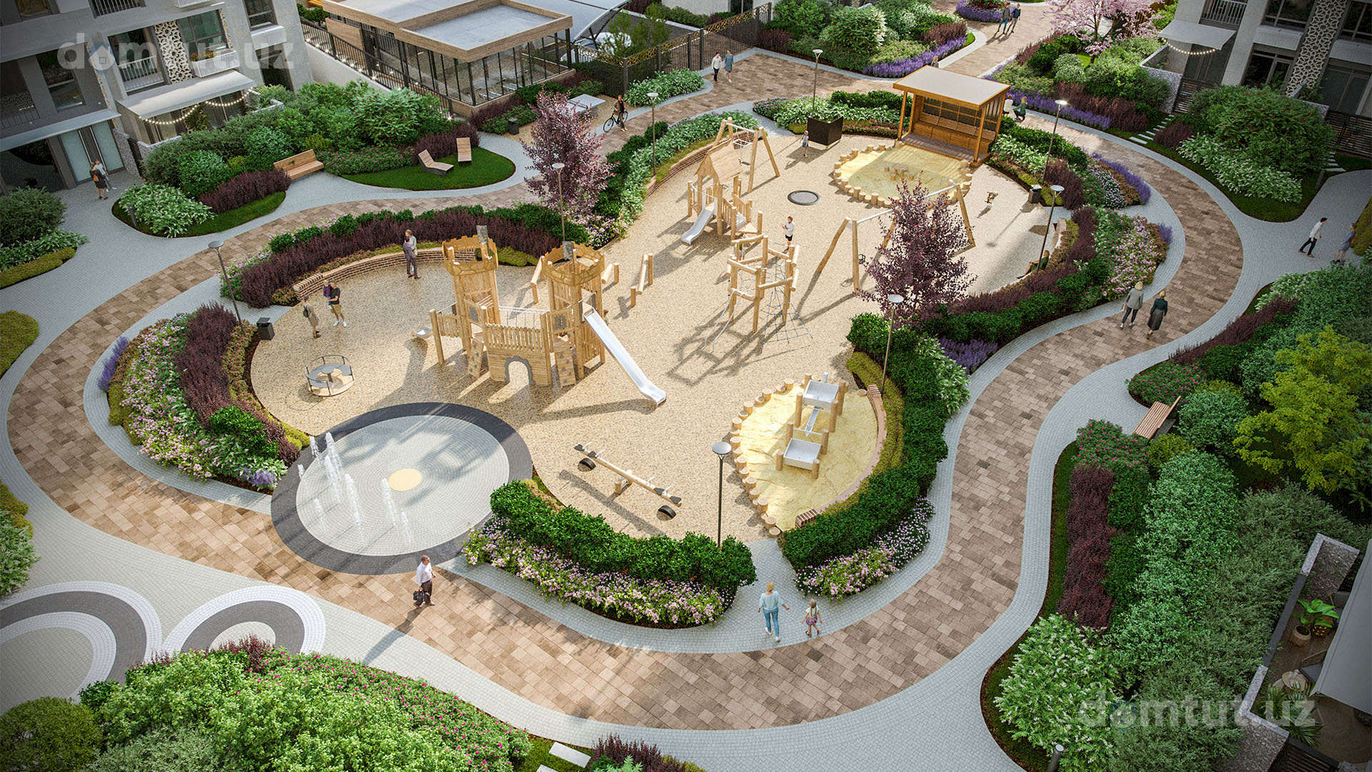 Жилой Комплекс Botanika Saroyi | Новостройки в Ташкенте | Domtut