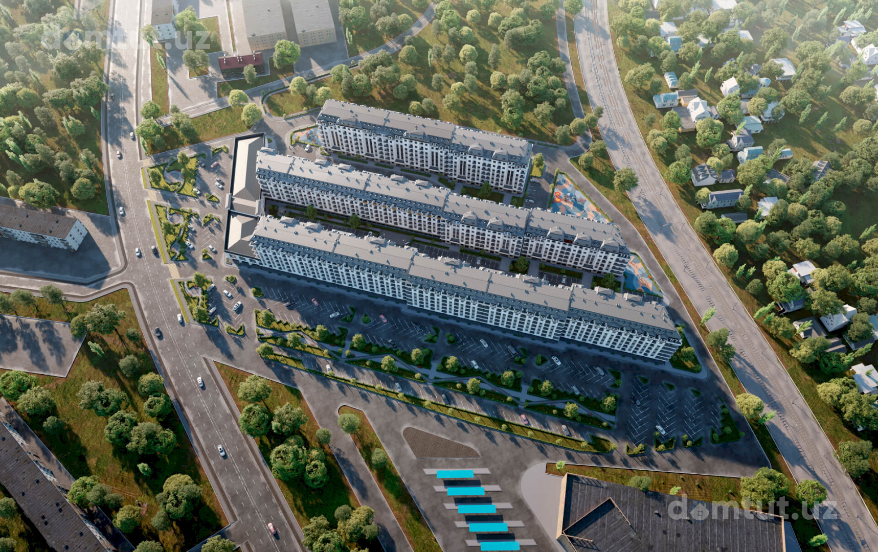 Жилой Комплекс Dormon Saroyi | Новостройки в Ташкенте | Domtut