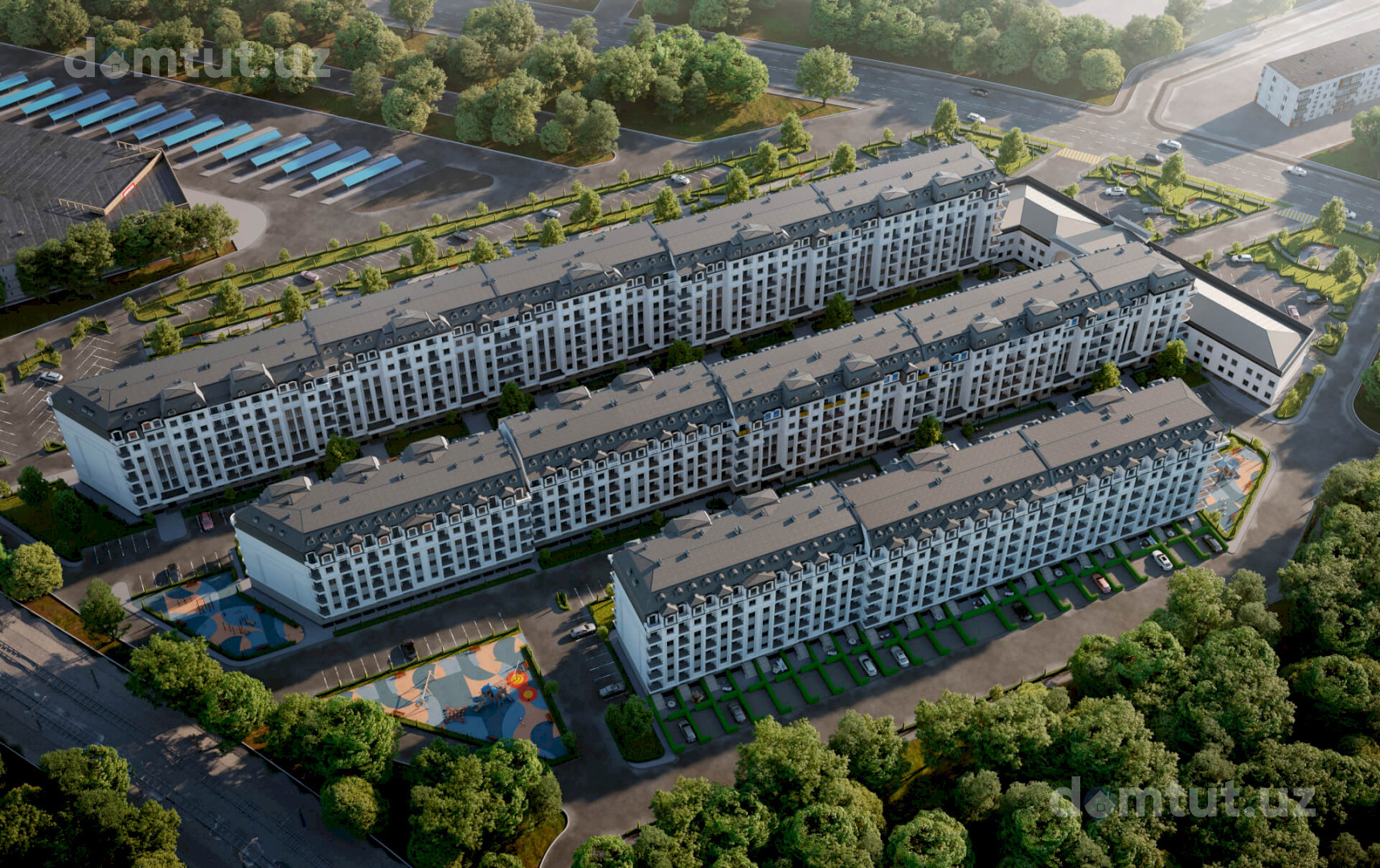 Dormon Saroyi turar-joy majmuasi | yangi binolar Toshkentda | Domtut