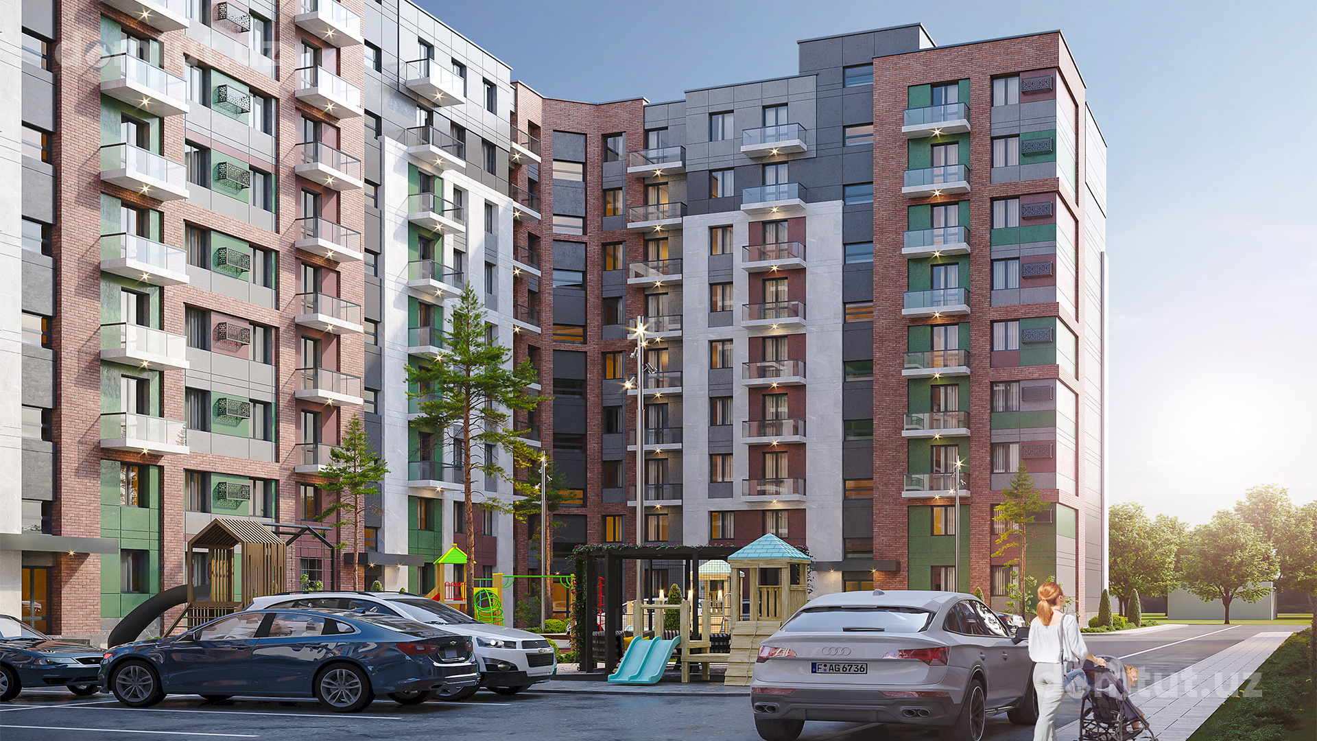 Жилой Комплекс Nazarbek | Новостройки в Ташкенте | Domtut