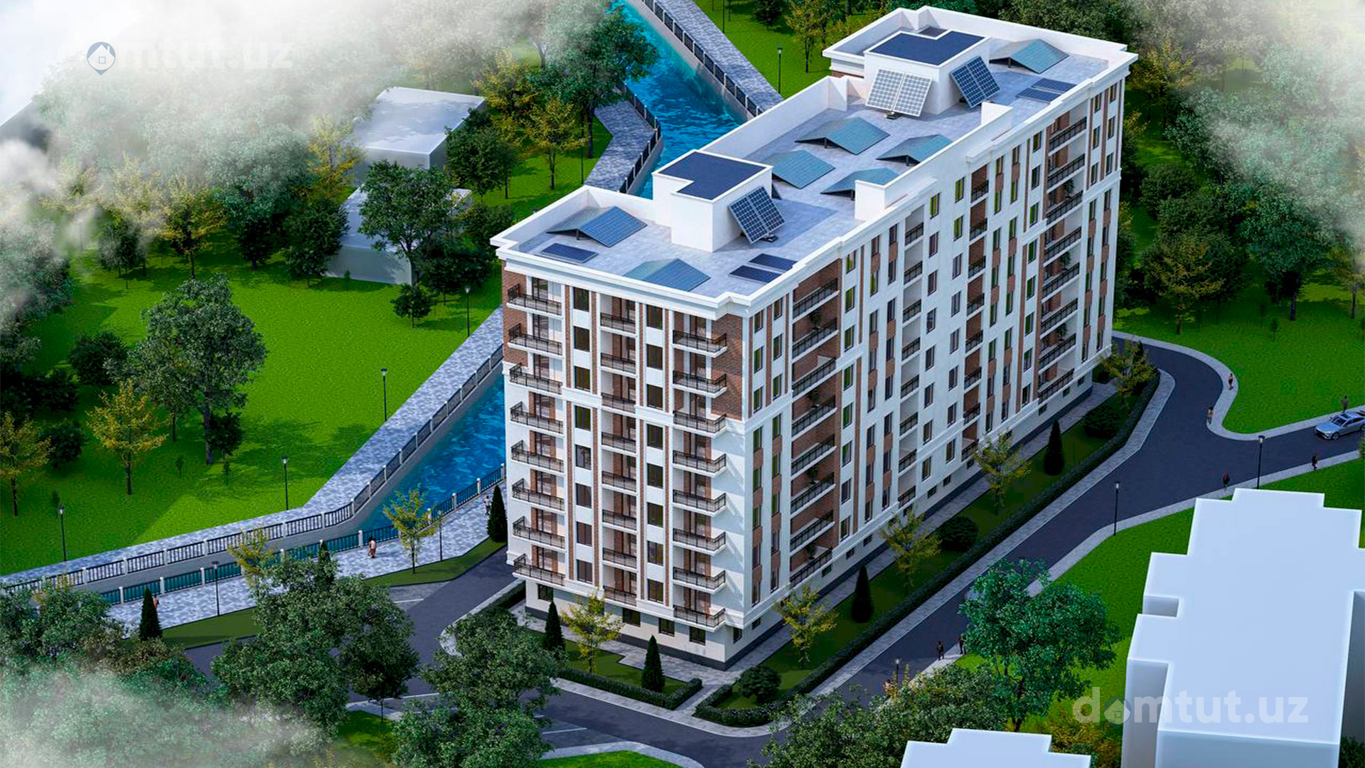 Жилой Комплекс Qorasuv Sohil Boyi 2 | Новостройки в Ташкенте | Domtut
