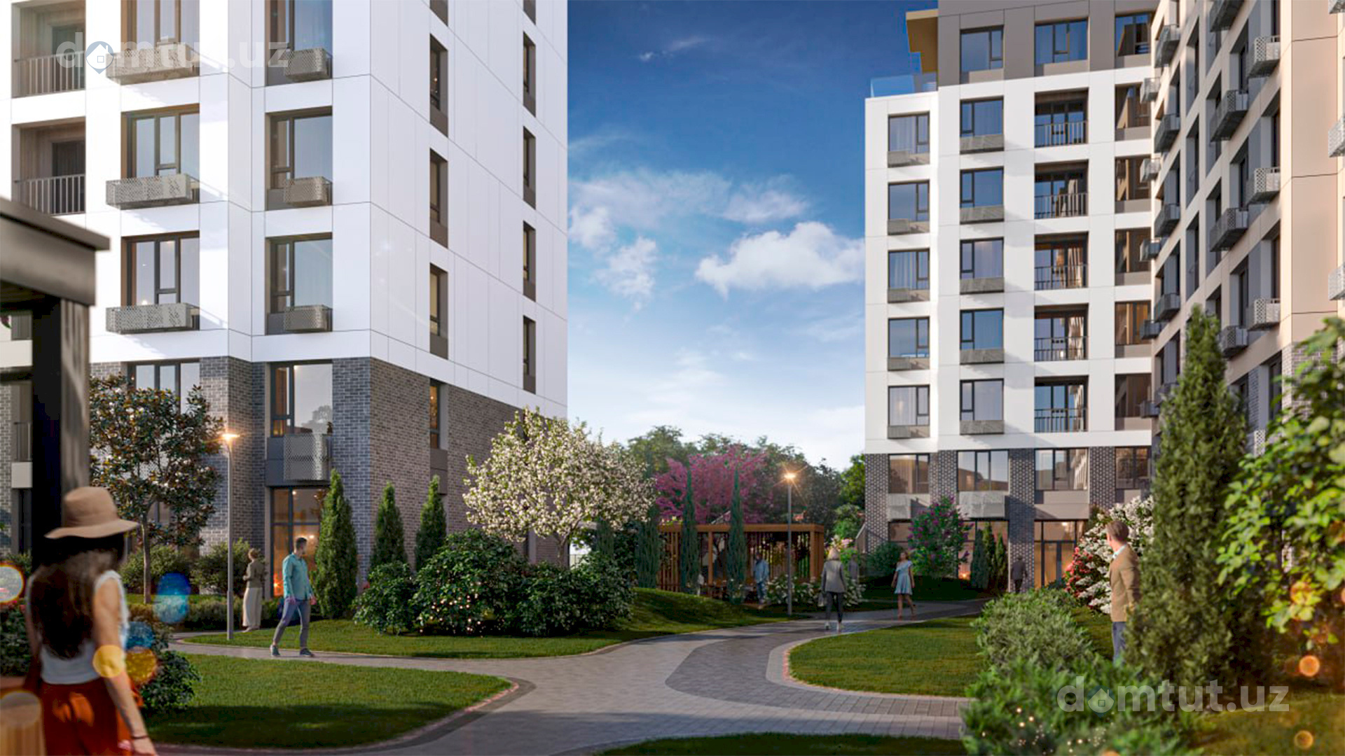 Жилой Комплекс Qorasuv | Новостройки в Ташкенте | Domtut