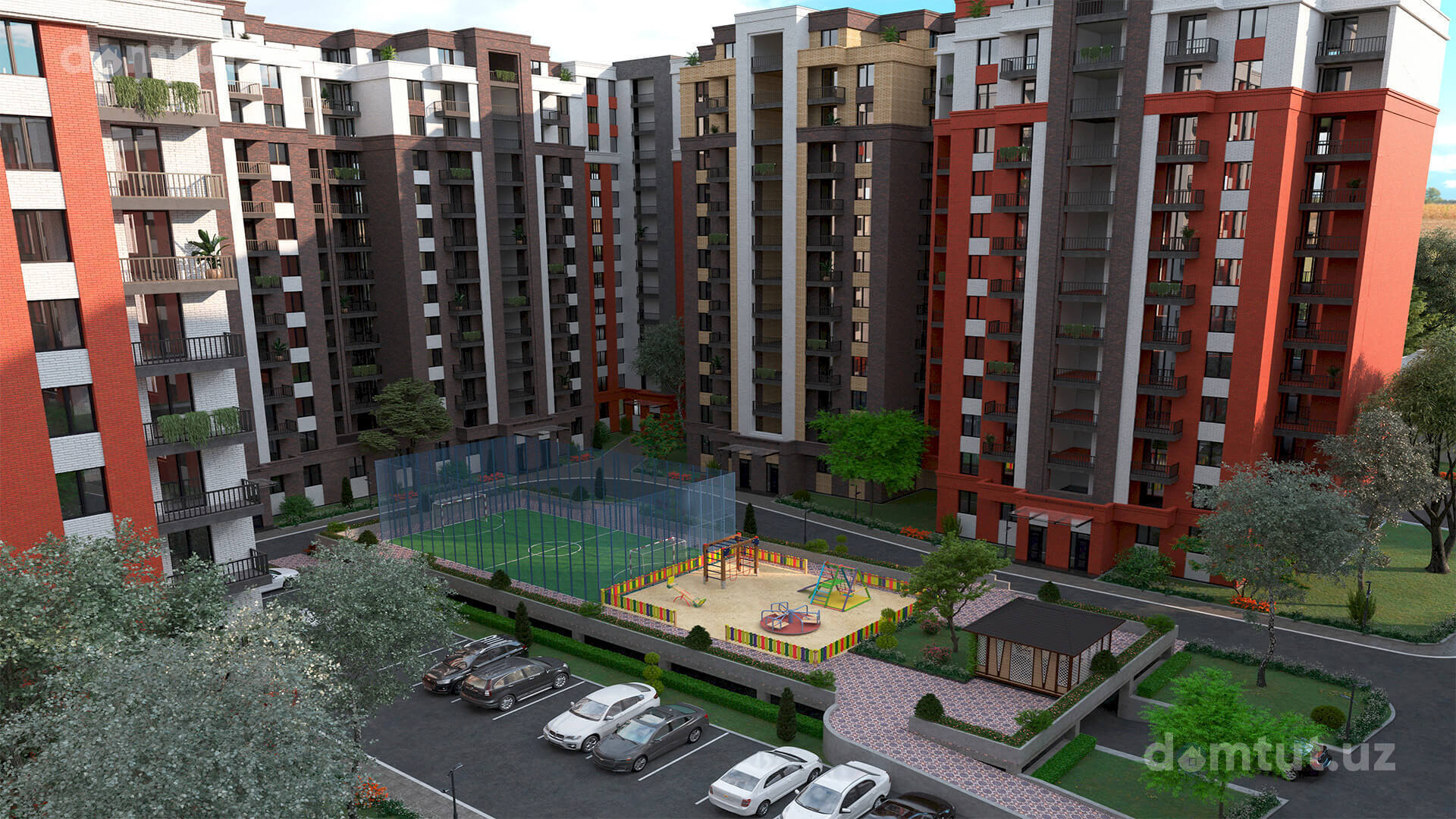 Yangi Hayot Residence turar-joy majmuasi | Yangi binolar Oltin uy ...