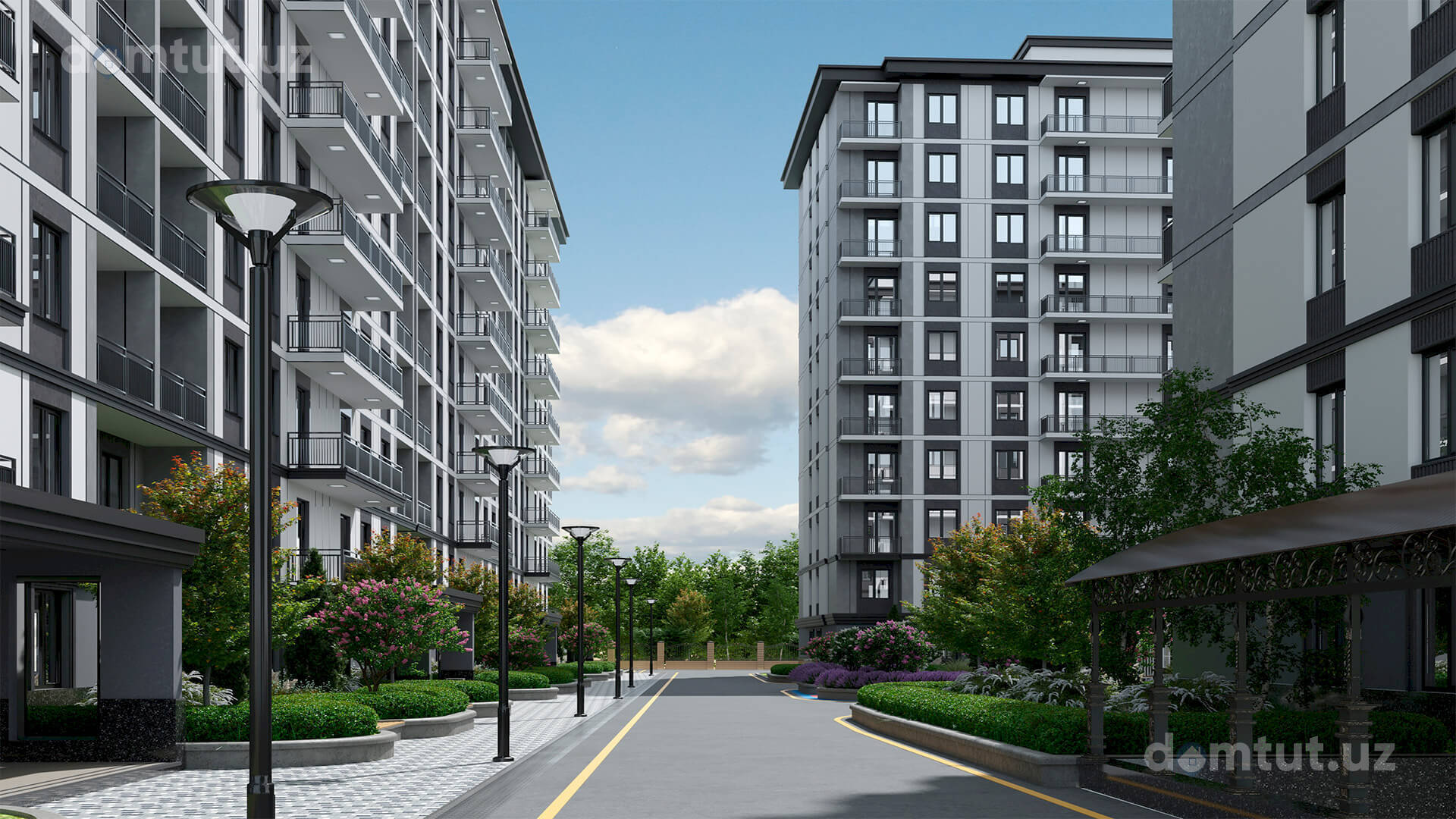 Жилой Комплекс Yangiobod Residence | Новостройки в Ташкенте | Domtut