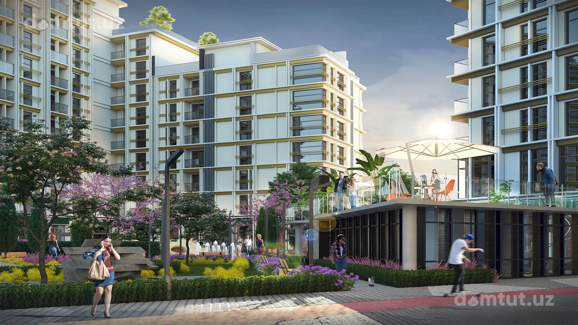 Жилой Комплекс Sayram Tower | Новостройки в Ташкенте | Domtut