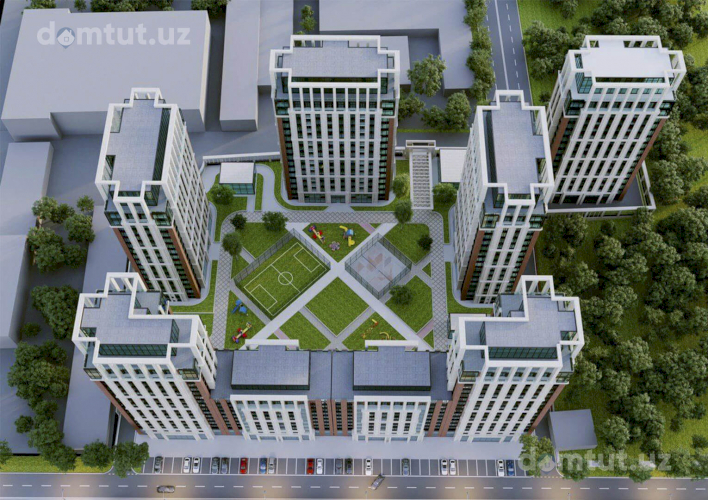 Жилой Комплекс Qorasuv River Residence | Новостройки в Ташкенте | Domtut